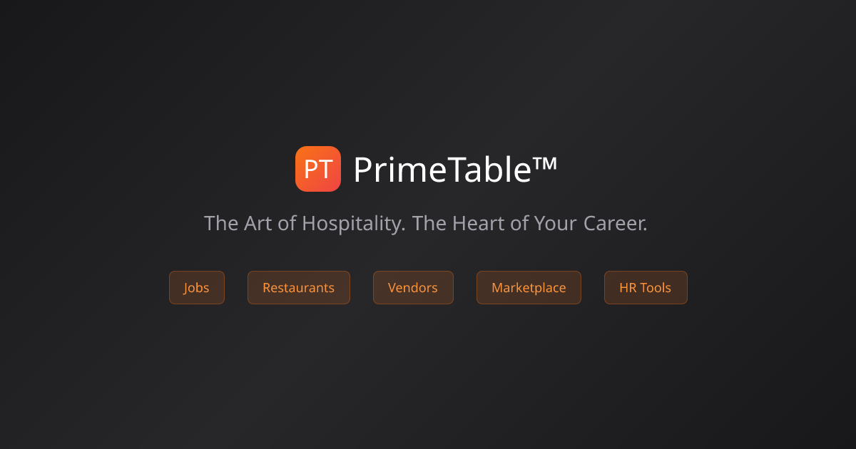 Restaurant Salary Guide 2026 — Compensation Ranges | PrimeTable™